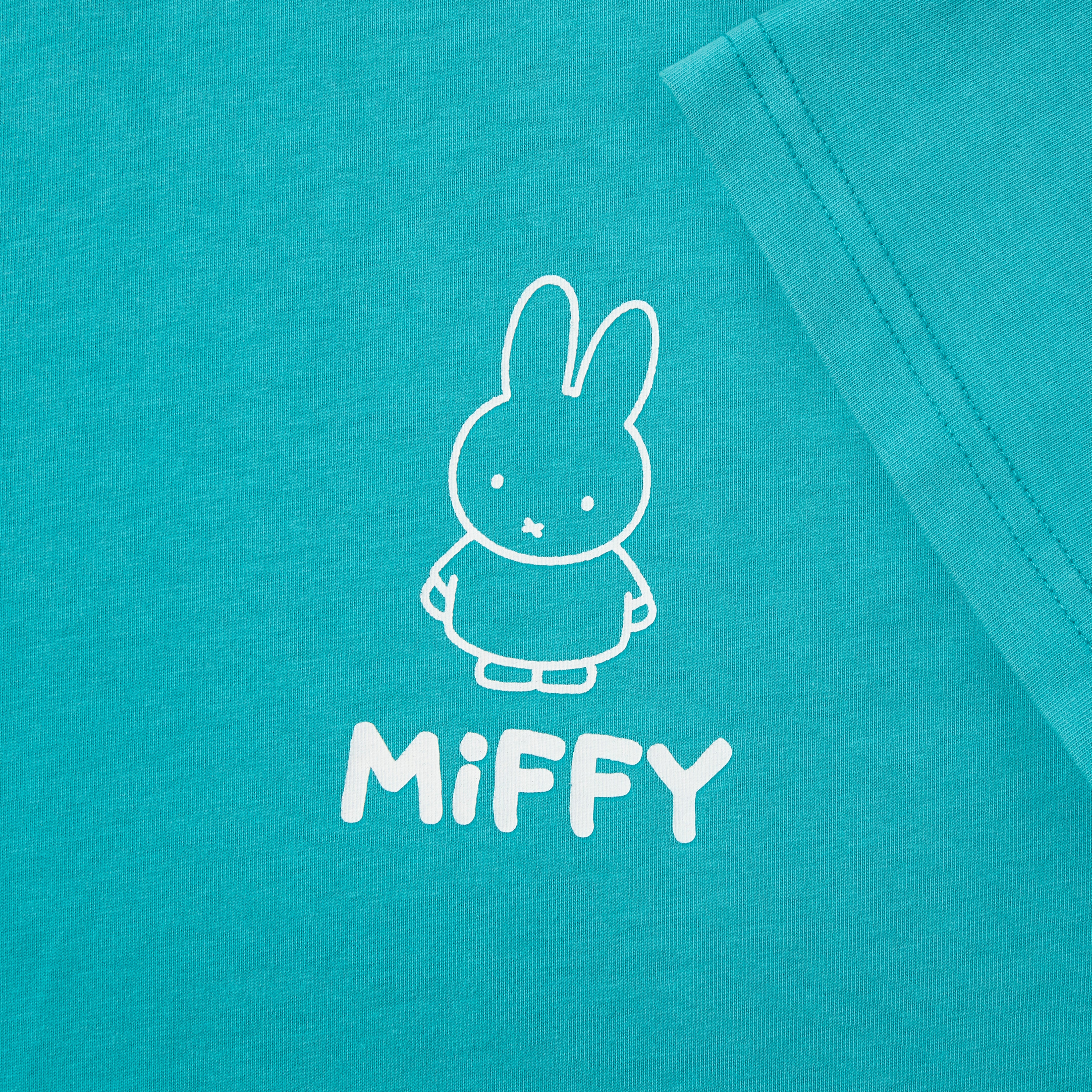 Miffy 70S Logo Washed Tee - Green (GRN) – The Korner