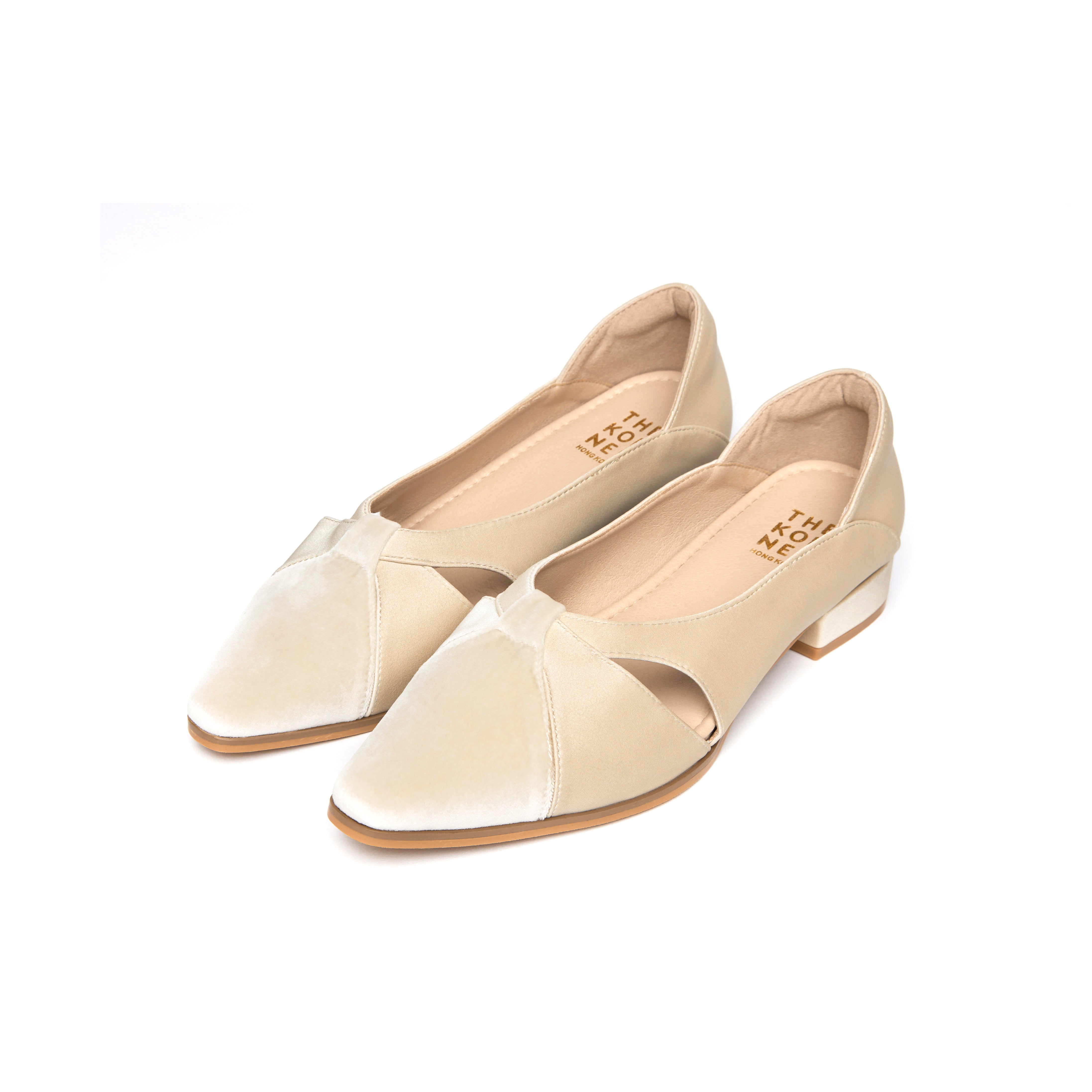 Kaylie Twist Flats - Beige (BEI) – The Korner