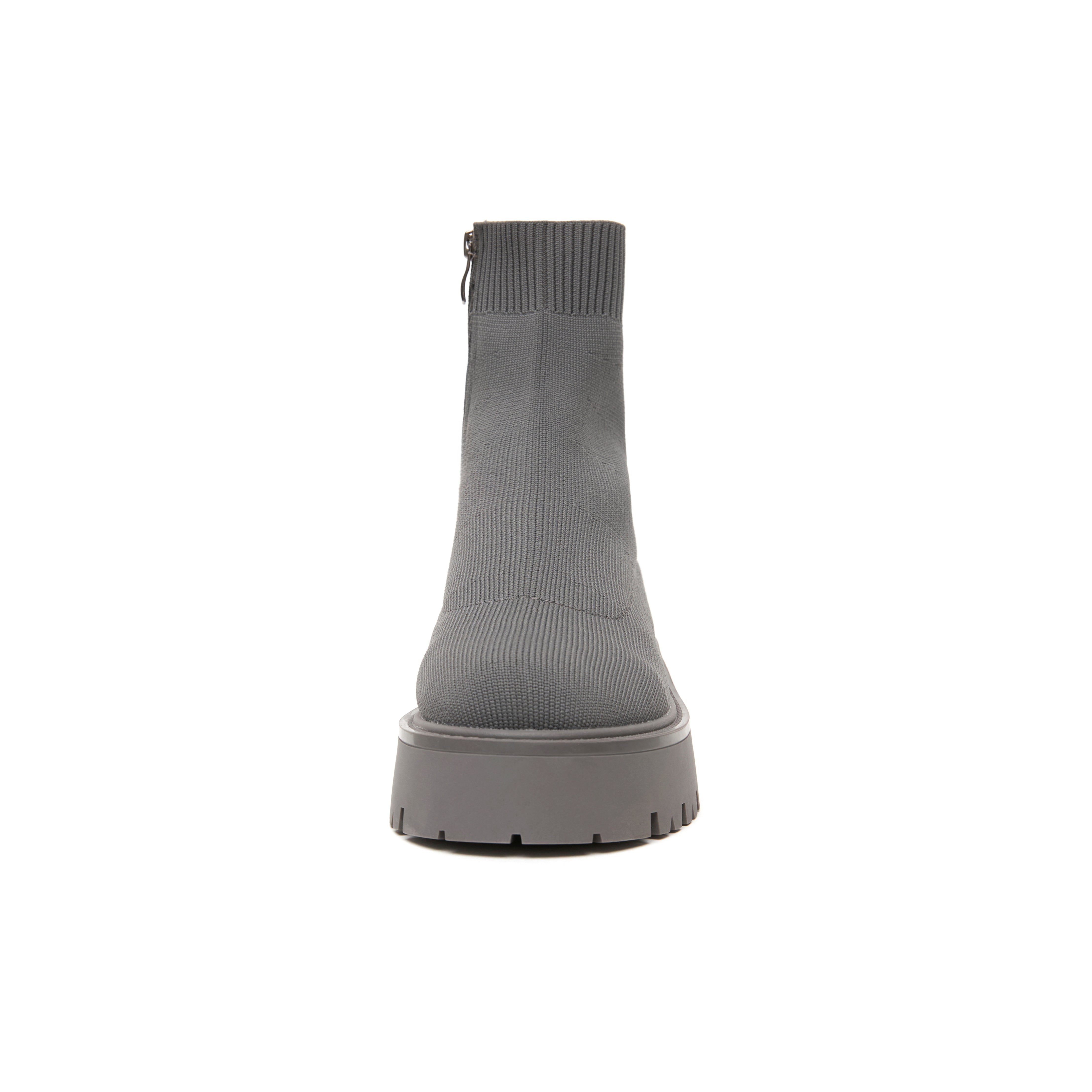 Blissful Knit Boots - Grey ( Grey ) – The Korner