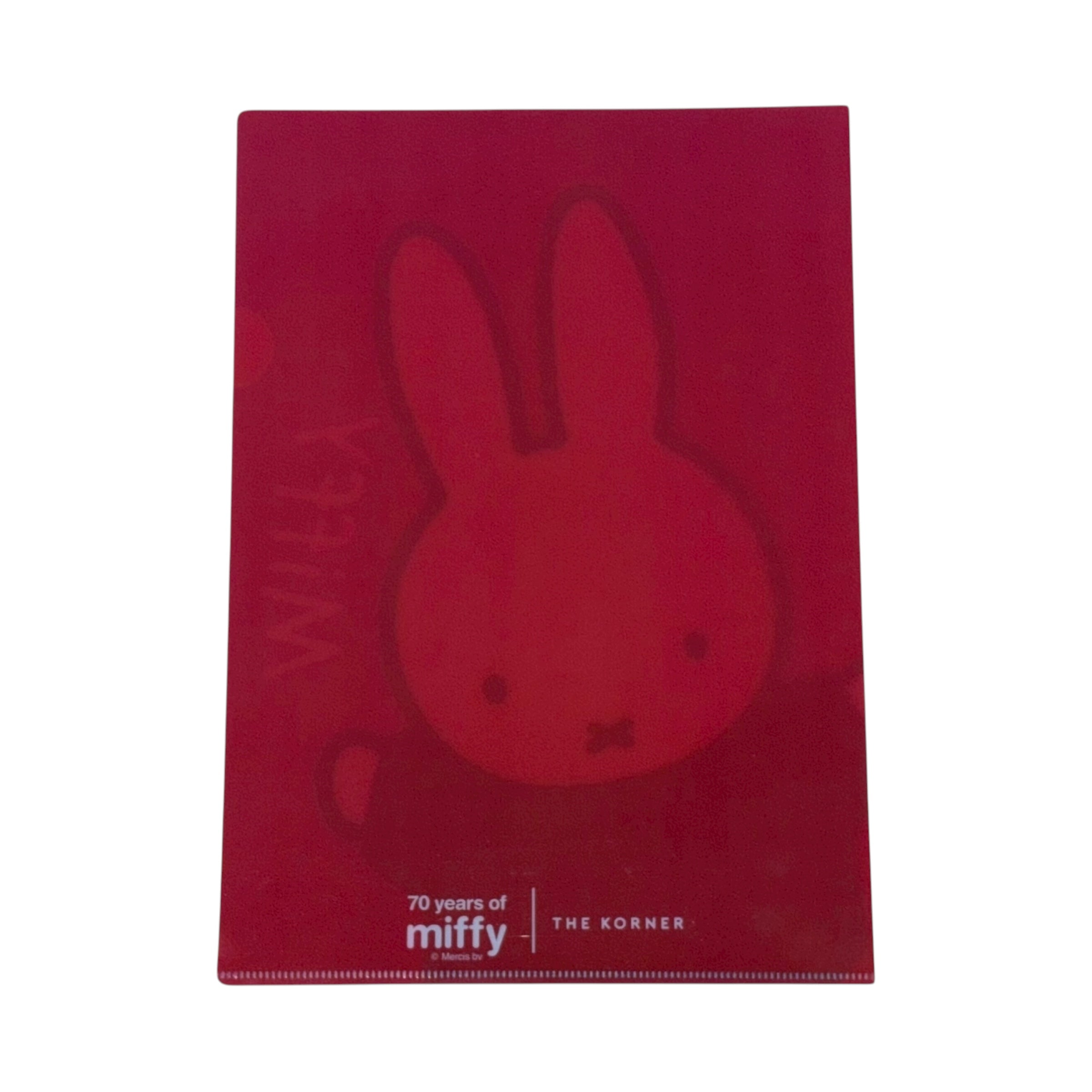 Miffy A4 Folder - Red (RED) – The Korner